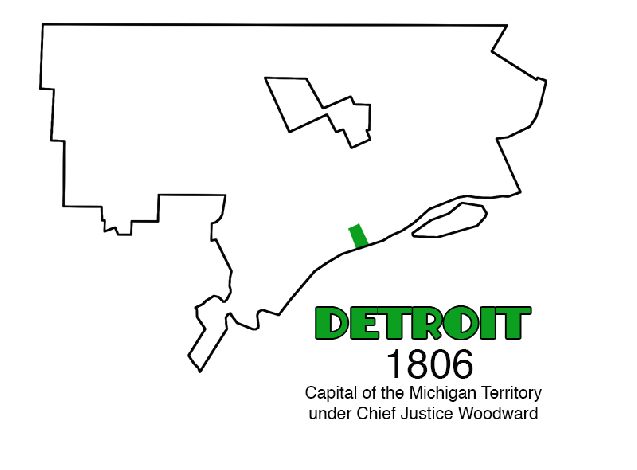 Map of Detroit Land Annexation 1806 – 1926 | DETROITography