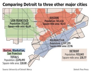 Map: Can Detroit Really Be Compared to Any Other City? | DETROITography