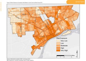 Detroit Heat Map: Climate Impacts on Housing | DETROITography