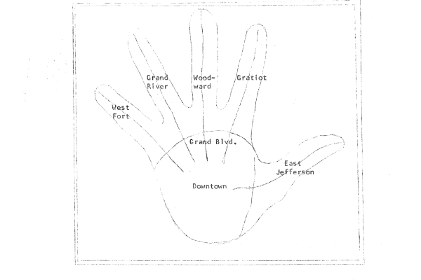 hand map | DETROITography