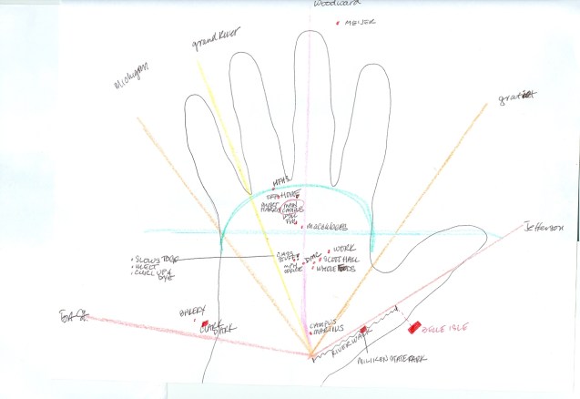 7 Great Hand Maps of Detroit | DETROITography