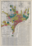 Detroit Redlining Map 1939 | DETROITography