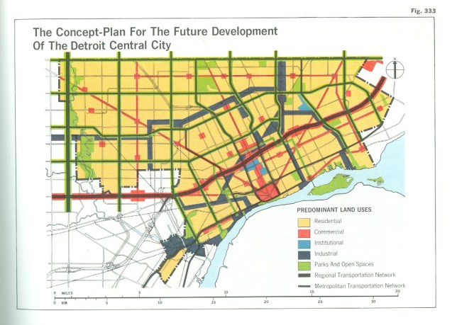Map: Detroit Future City 1970 | DETROITography