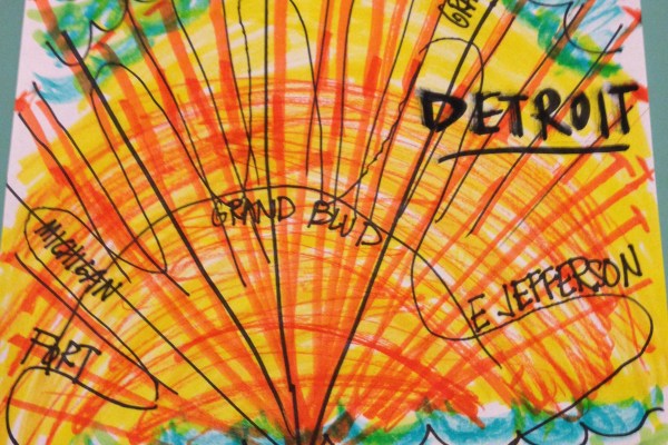 hand map | DETROITography