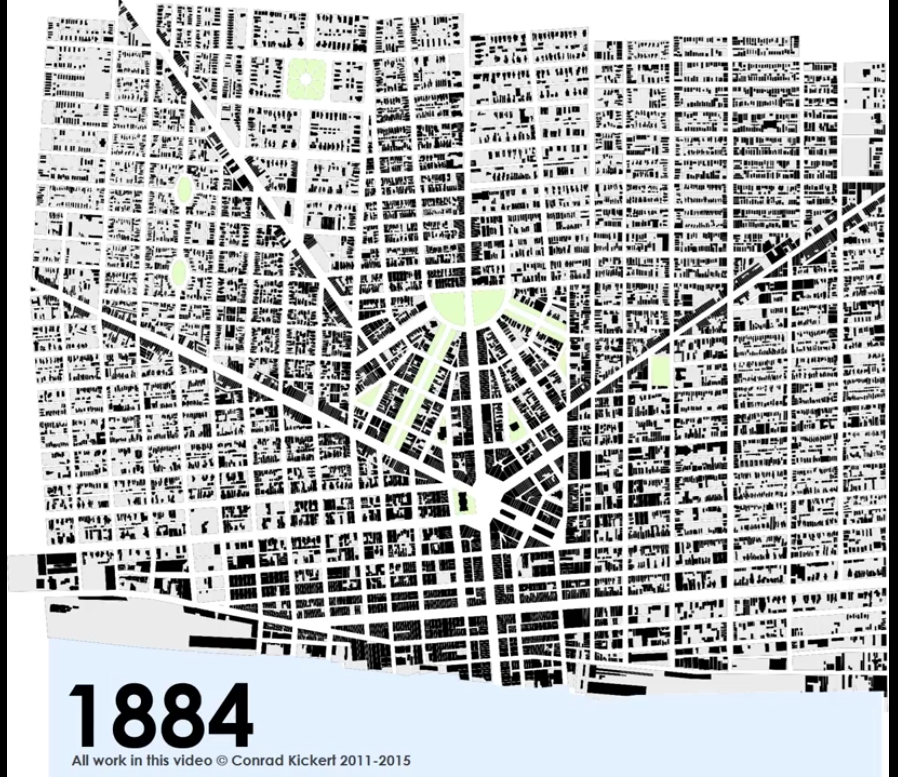 Map: The Rise and Fall of Downtown Detroit | DETROITography