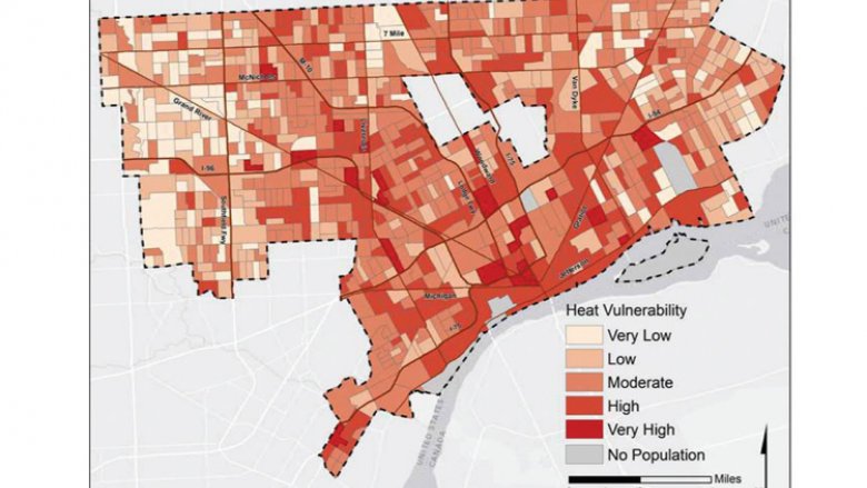 Map: Climate Adaptation Strategies in Detroit | DETROITography