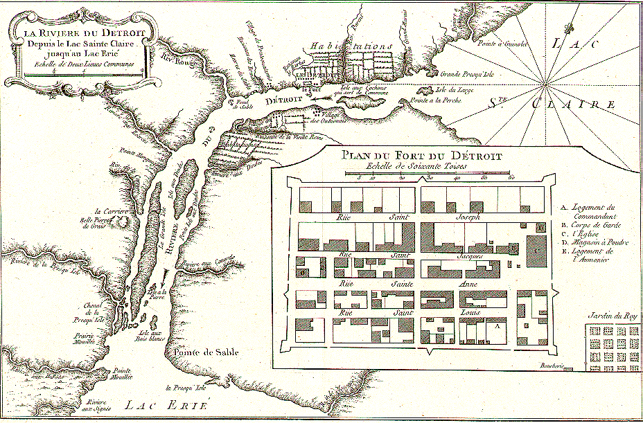 La Riviere du Detroit 1764 | DETROITography