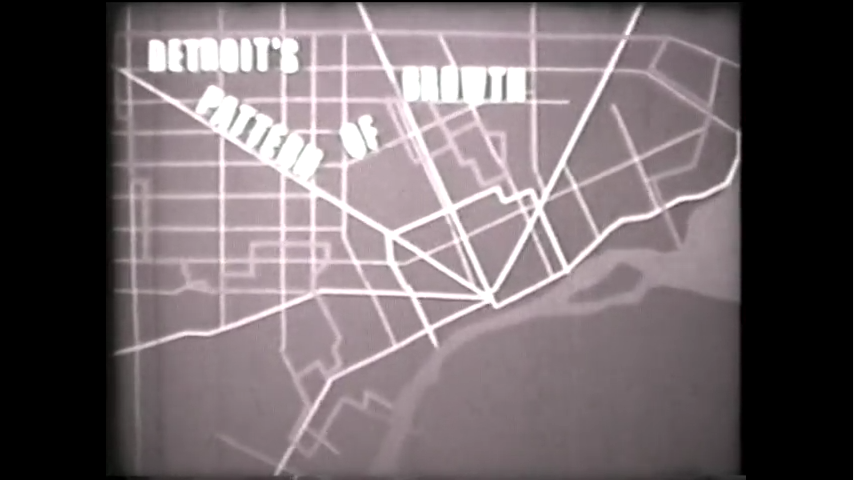 Map: Detroit’s Pattern of Growth 1960s | DETROITography