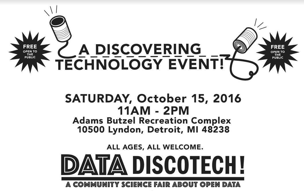 Event: Data Discotech – Community Science Fair about Open Data ...