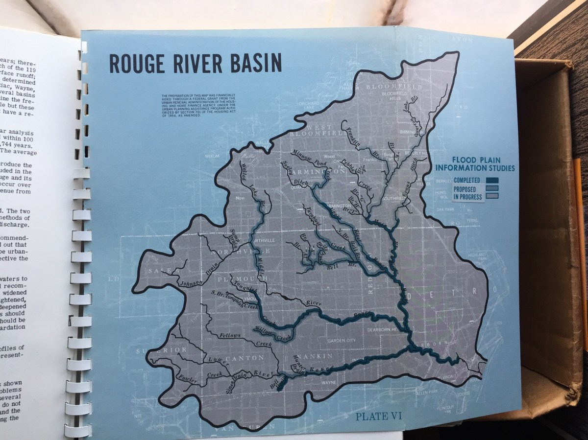 Map: Rouge River Basin in Detroit | DETROITography
