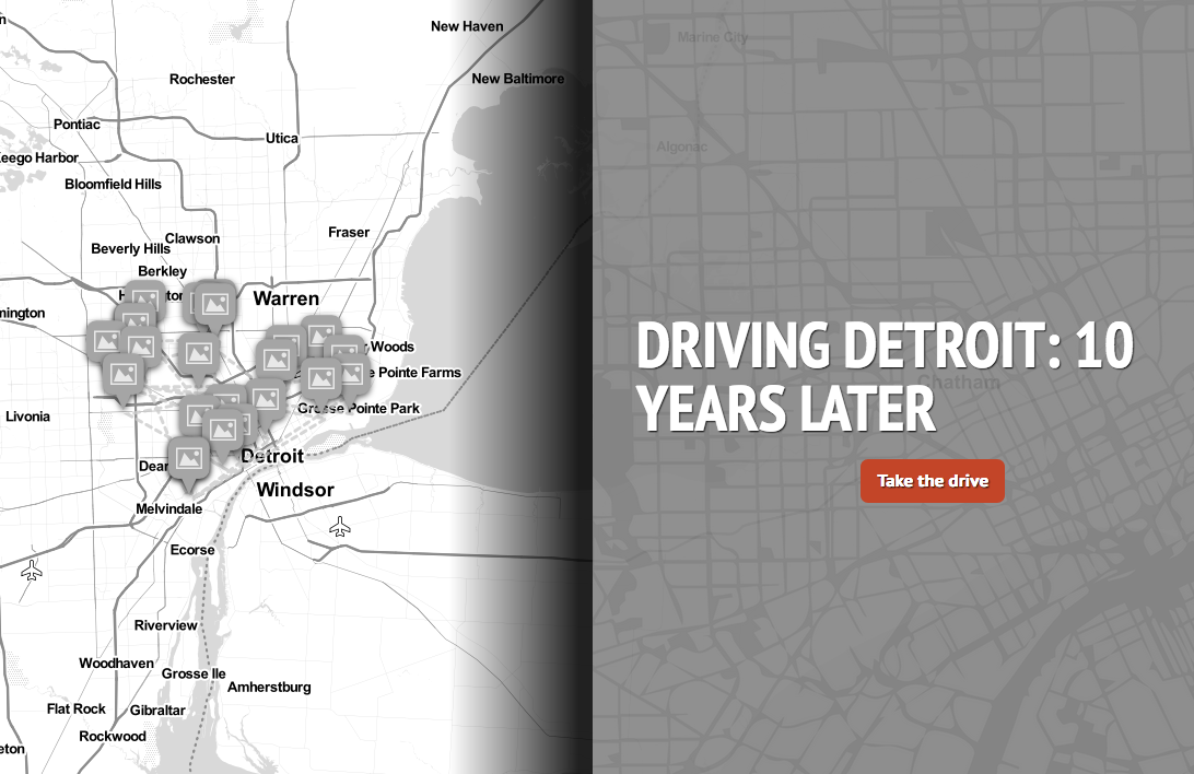 Map: Driving Detroit 2007 – 2017 | DETROITography