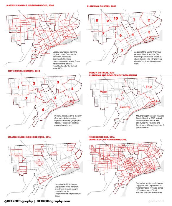 Metro Detroit Map City Boundaries
