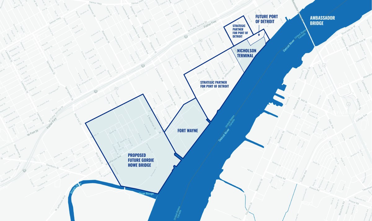 Map: Port District of Detroit | DETROITography