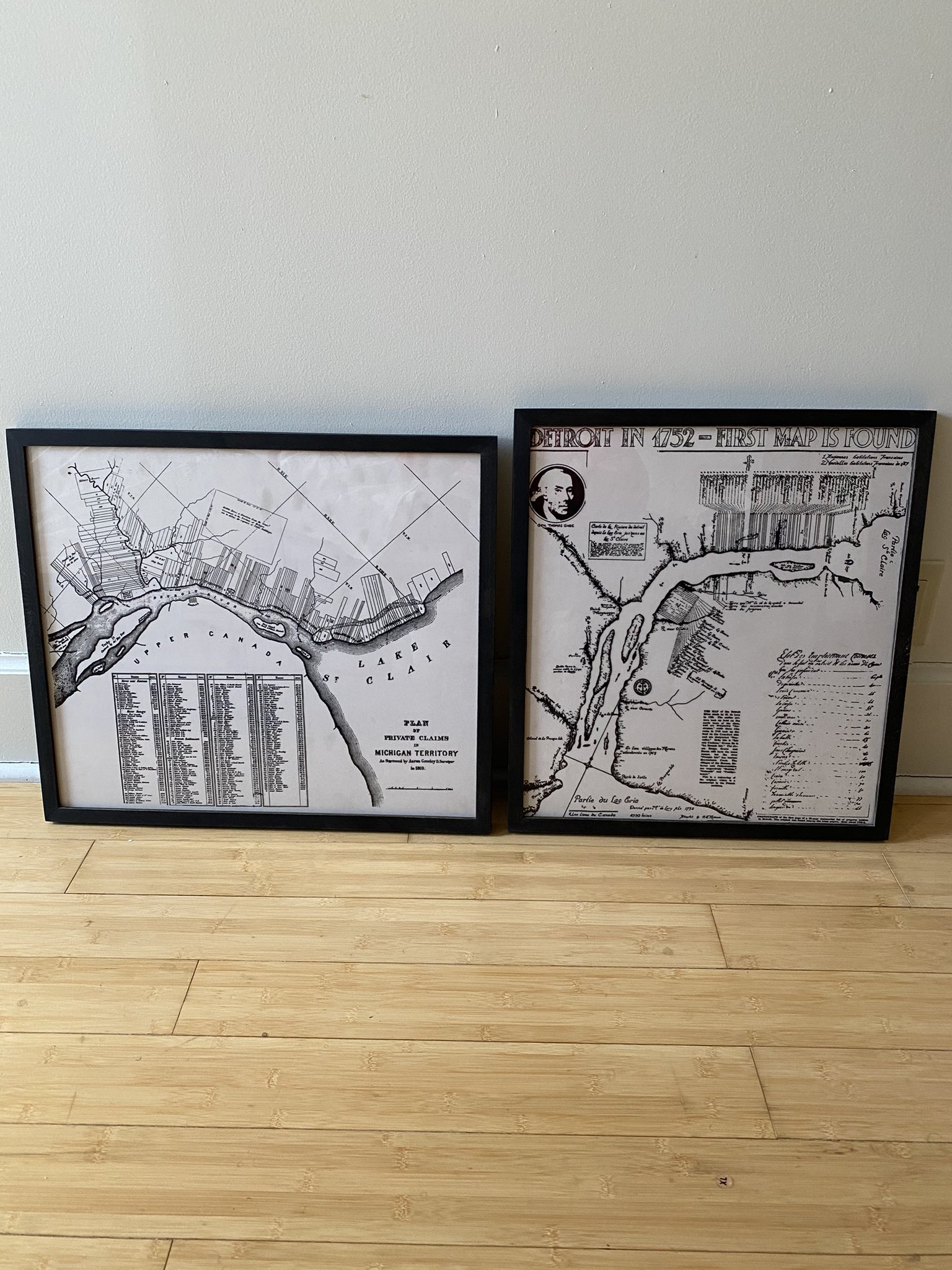 Maps at Home with Aaron Foley and his Detroit Map Collection 1752 ...