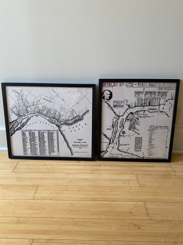 Maps at Home with Aaron Foley and his Detroit Map Collection 1752 ...