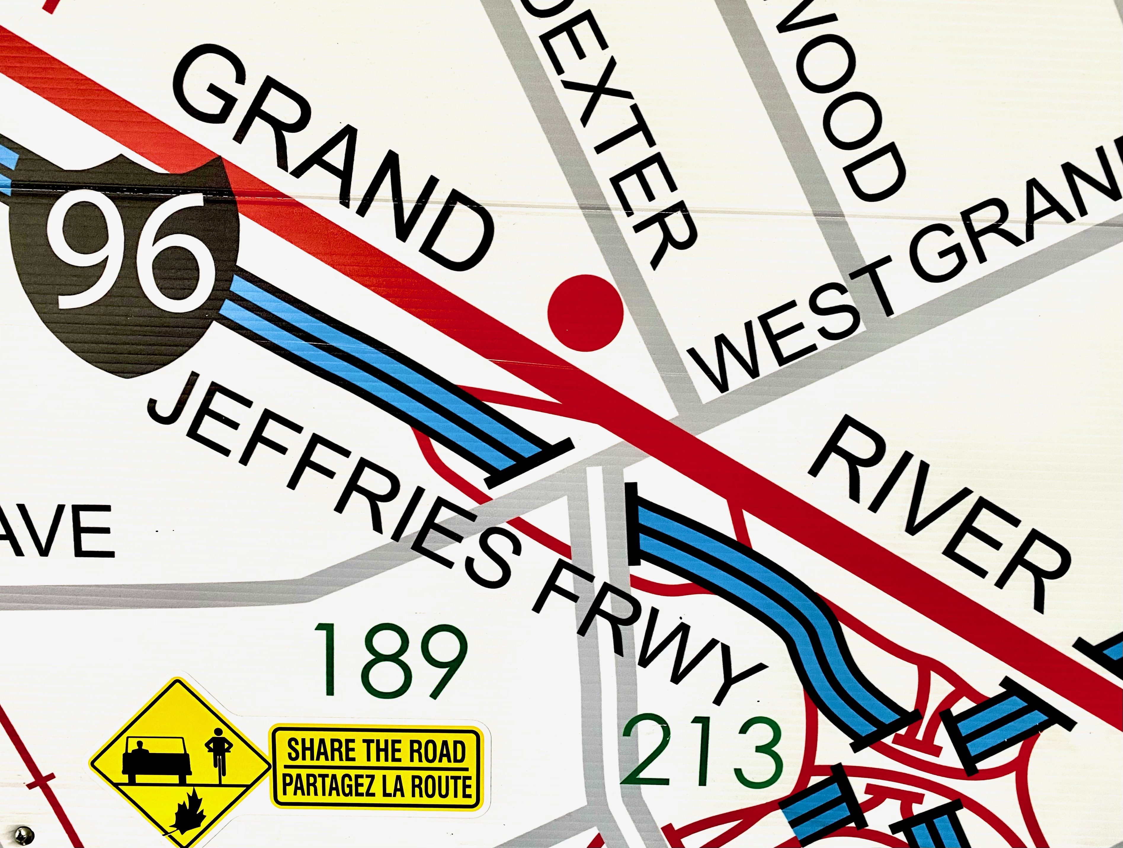 Maps at Home with Jason Hall and his massive Detroit Wall Map ...