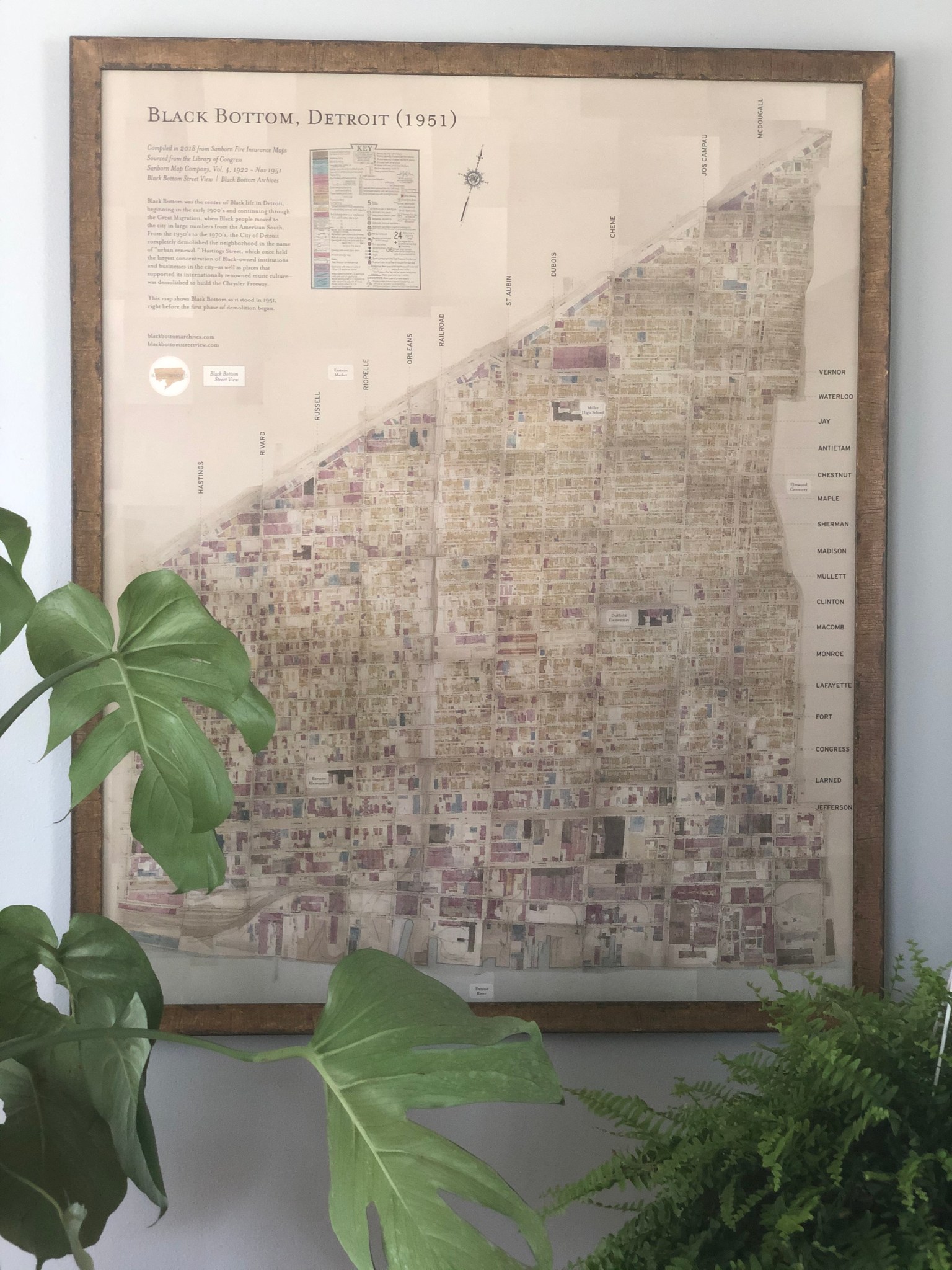 Maps at Home with PG Watkins and a recreated map of Detroit’s Black ...