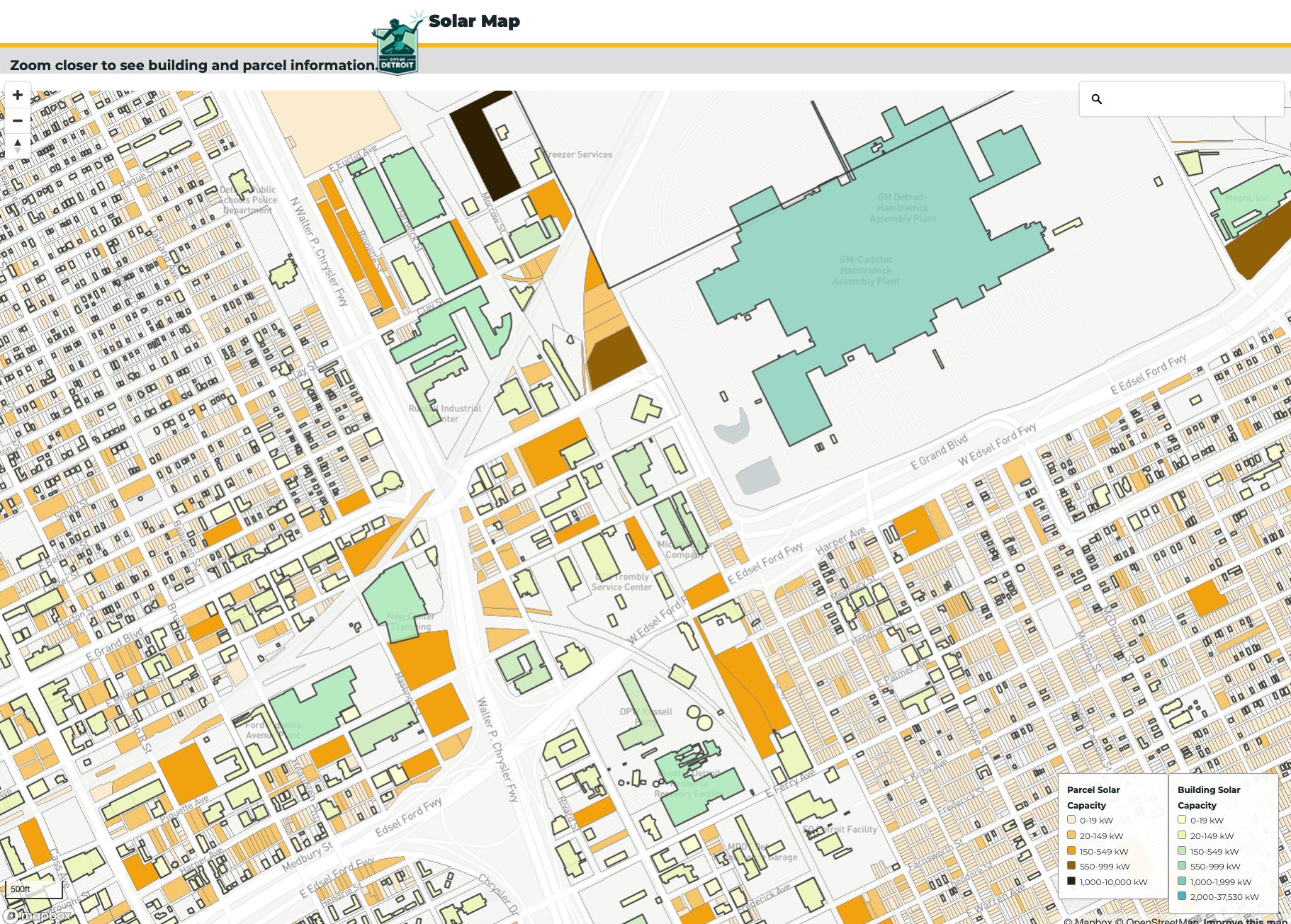 Map: Detroit Solar Map | DETROITography