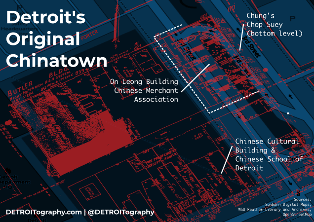 Map: Detroit’s Original Chinatown | DETROITography