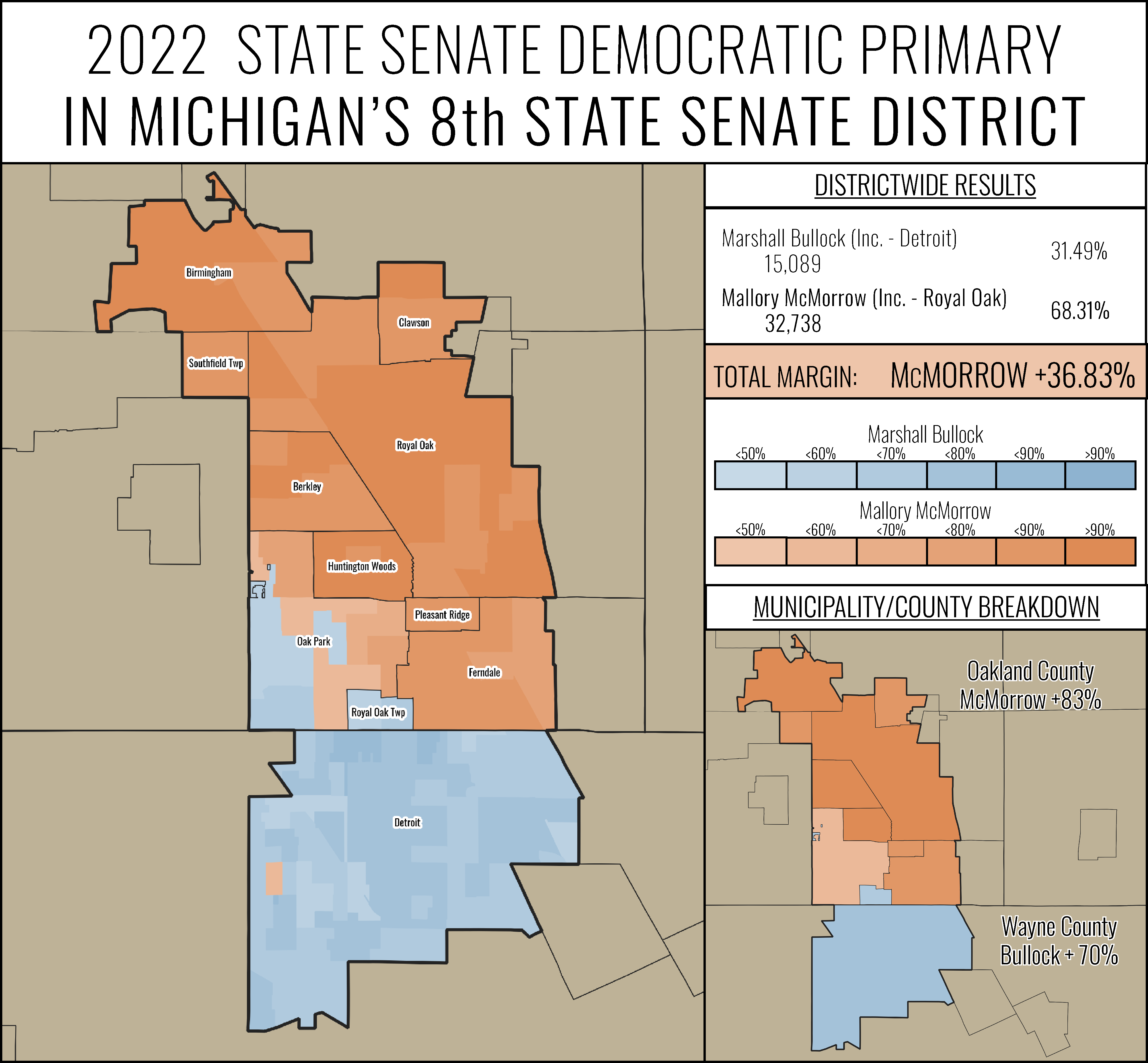 Detroit 2022 Primary Election Maps | DETROITography