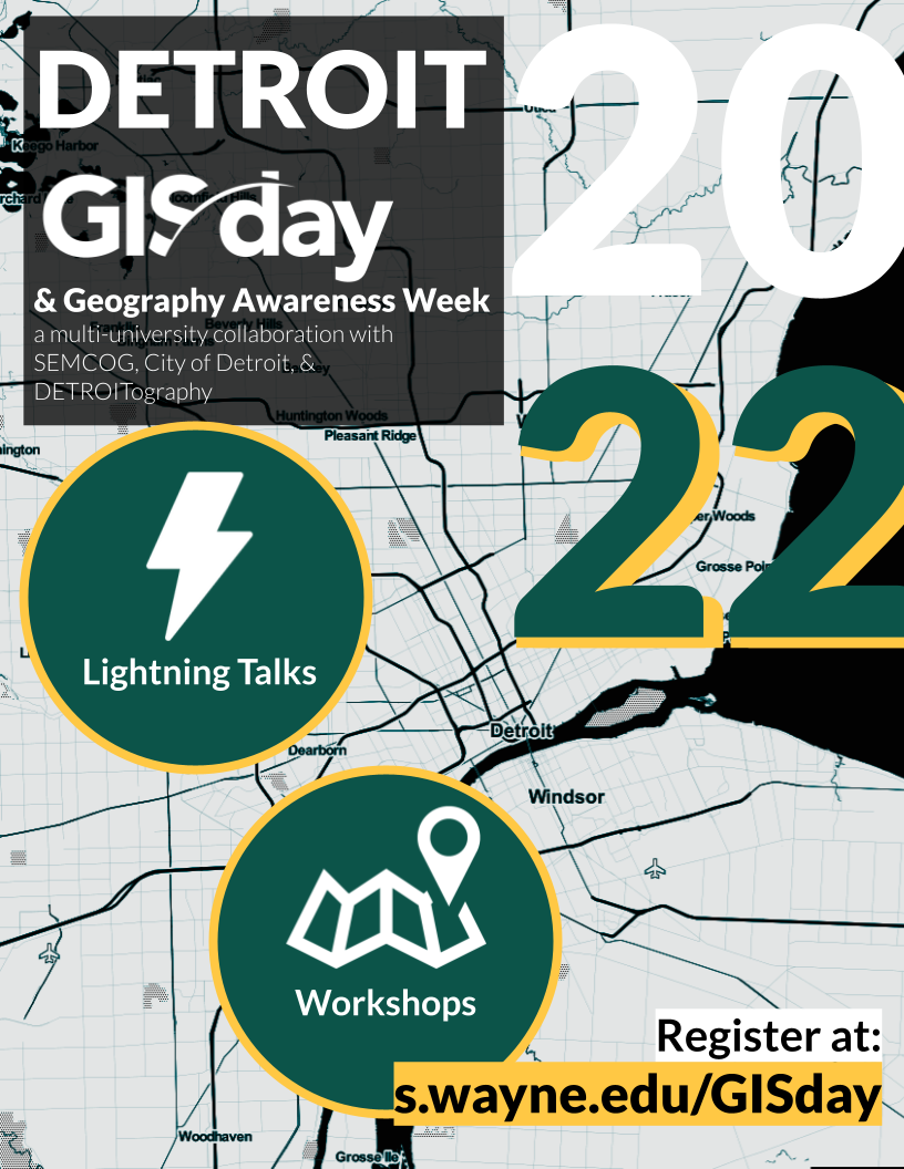 Event: Detroit GIS Day 2022 | DETROITography