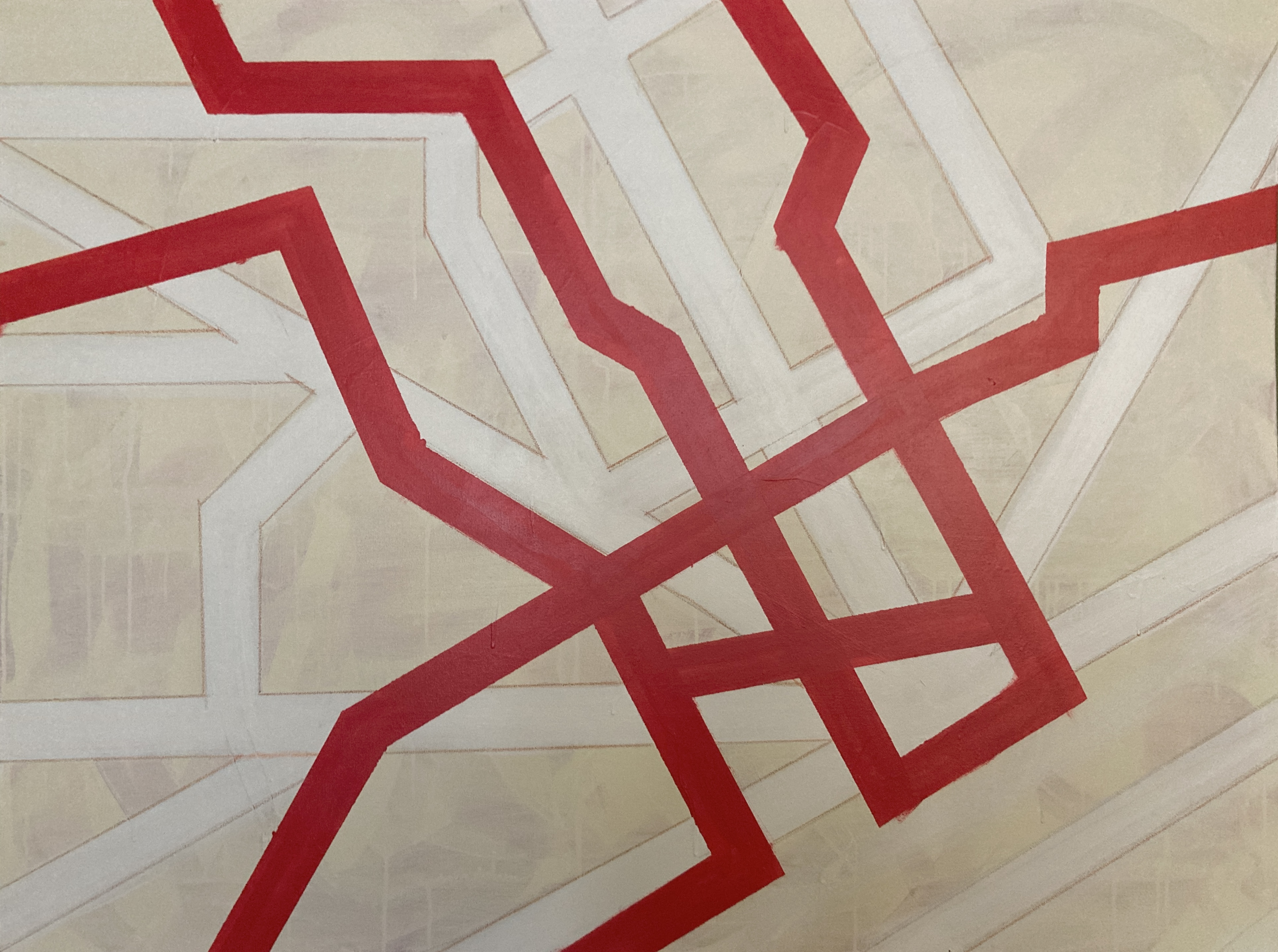 Maps at Home with Eric Schwab and his Modern Art Detroit Map Painting ...
