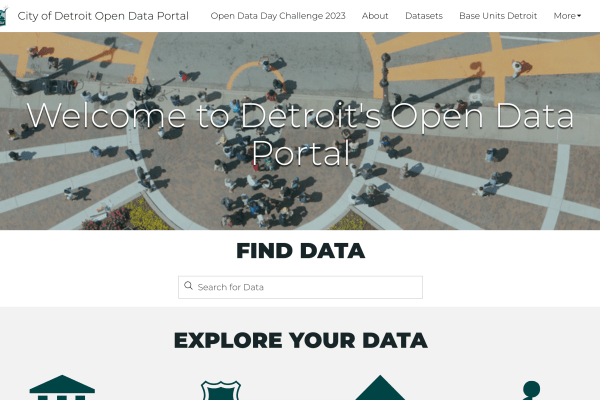 City of Detroit Open Data Portal | DETROITography