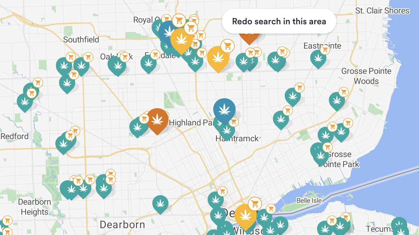 Weed Maps in Detroit | DETROITography