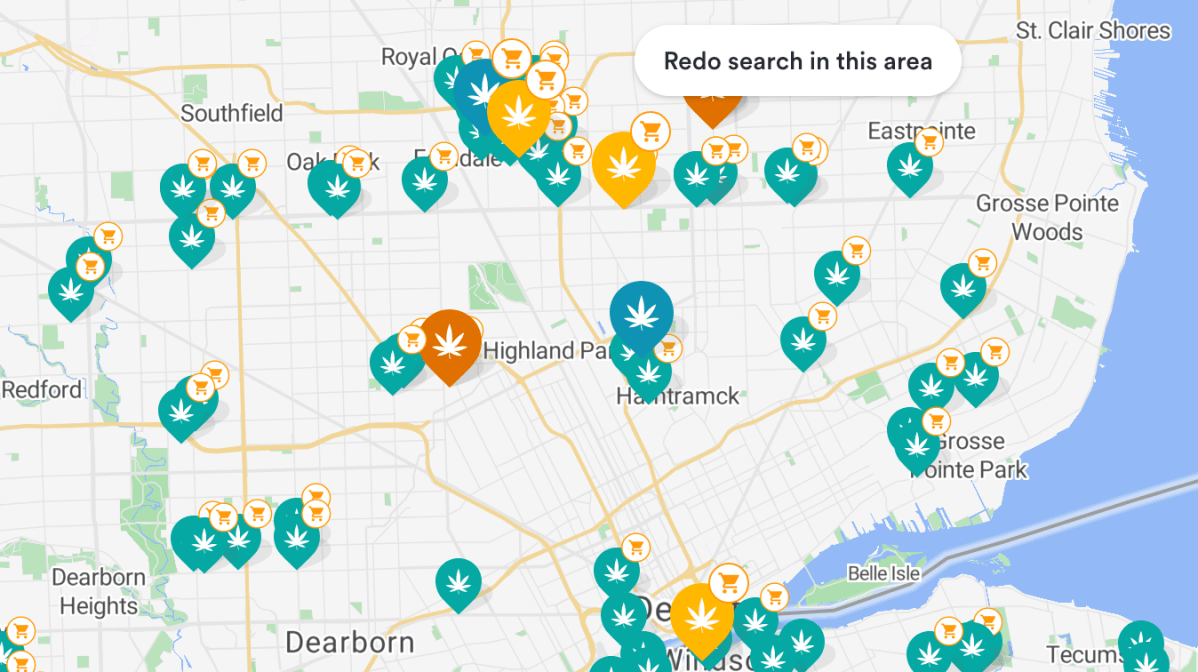 Weed Maps in Detroit | DETROITography