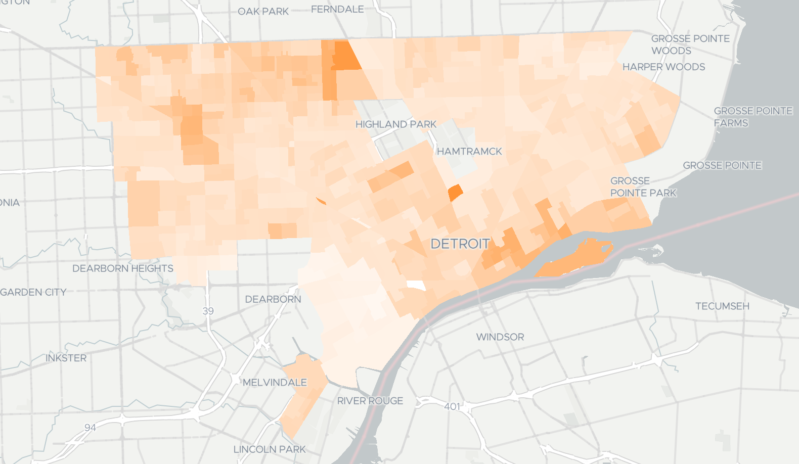 Detroit Primary Election Result Maps 2024 | DETROITography