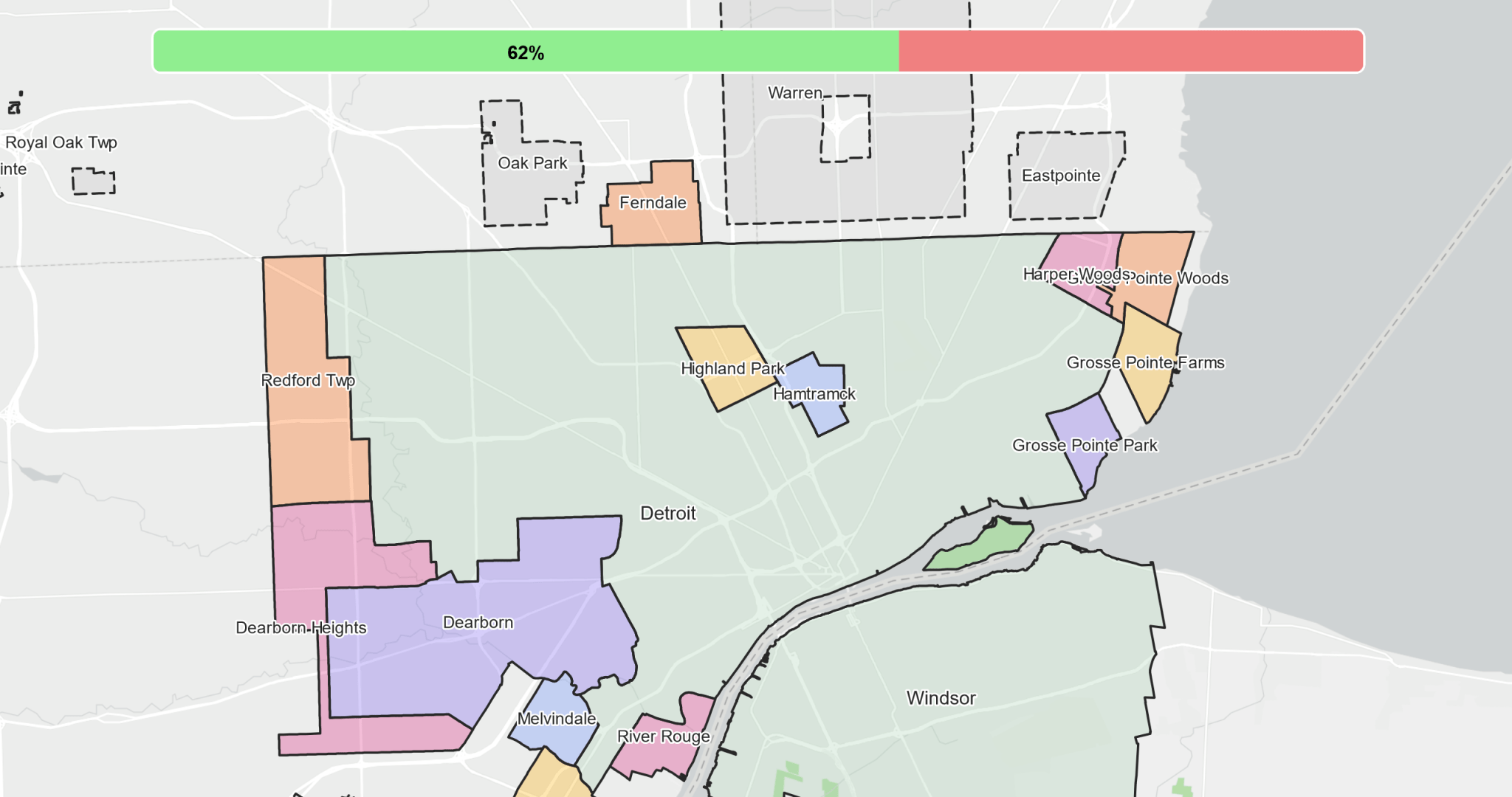 Map Puzzle: How well do you know your Detroit neighbors? | DETROITography