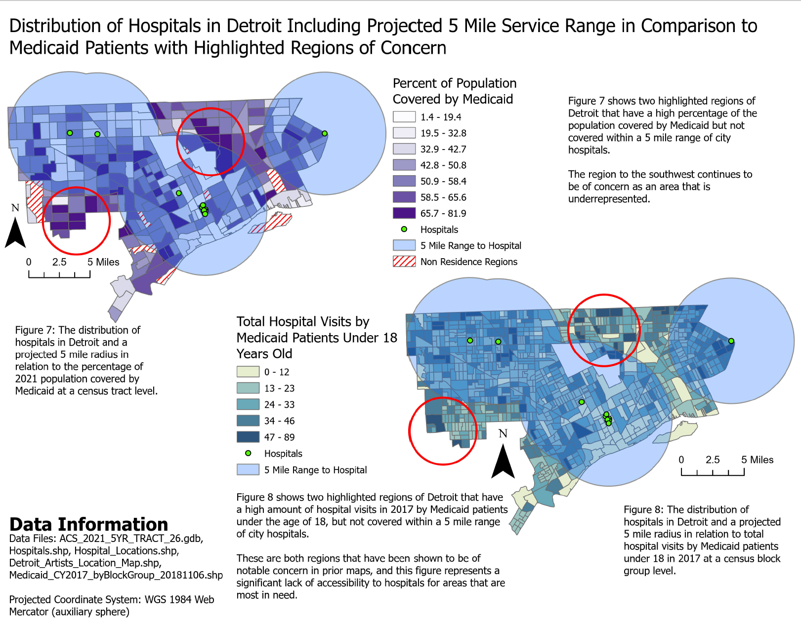 Map: Healthcare Access in Detroit: a geospatial analysis | DETROITography